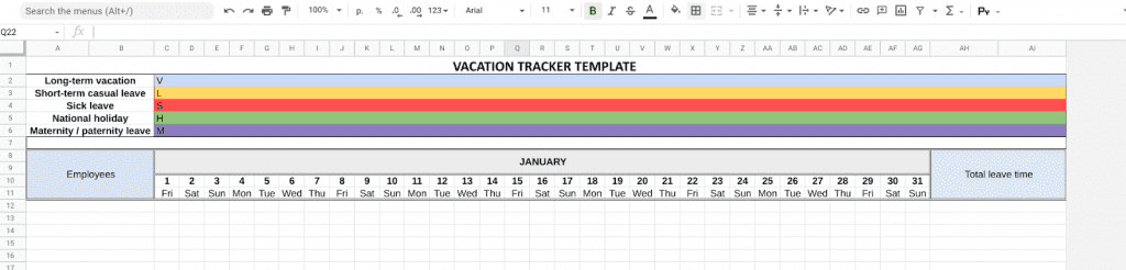 Implementing an Employee Vacation Tracker: Step-by-Step Guide