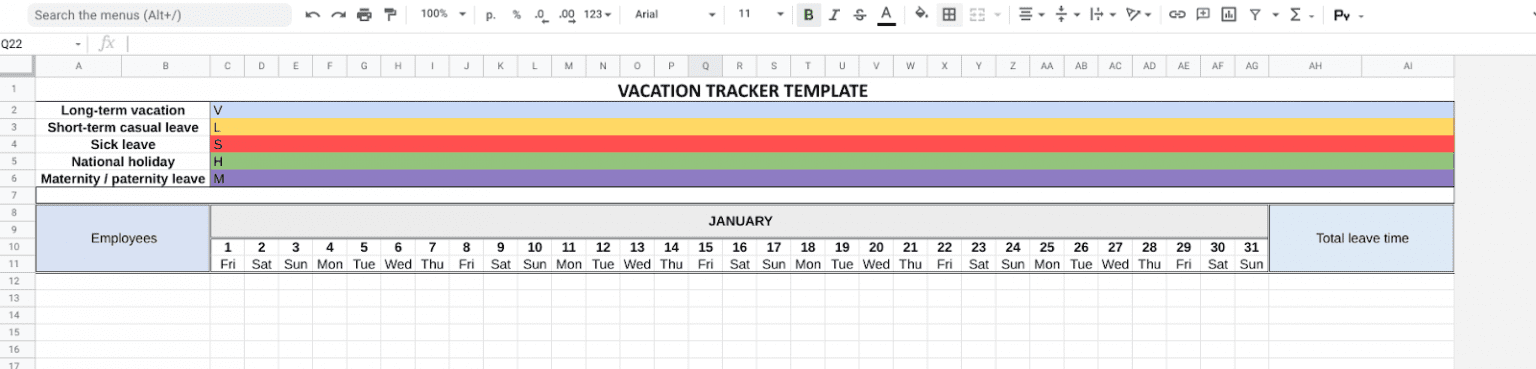 Implementing an Employee Vacation Tracker: Step-by-Step Guide